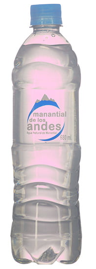 Botellas de Agua – Agua Manantial De Los Andes